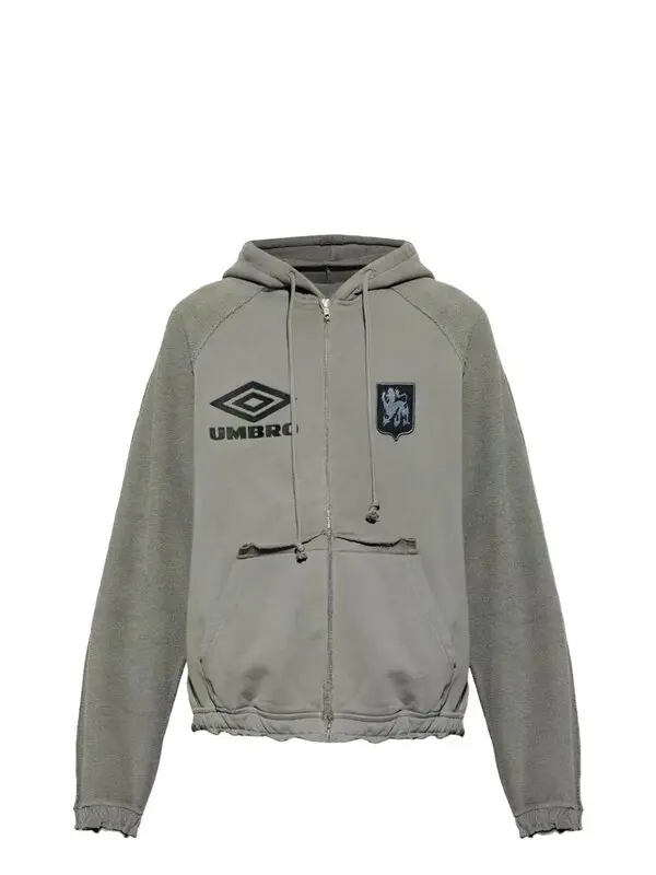 UMBRO Logo-embroidered Sweatshirt - Grey