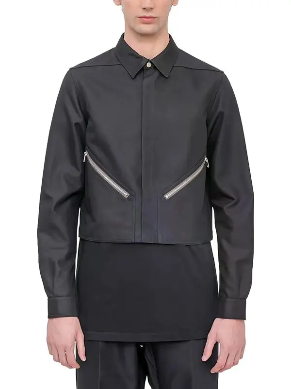 Rick Owens Zip-up Jacket - Black
