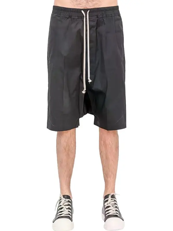 Rick Owens Drawstring-fastening Shorts - Black