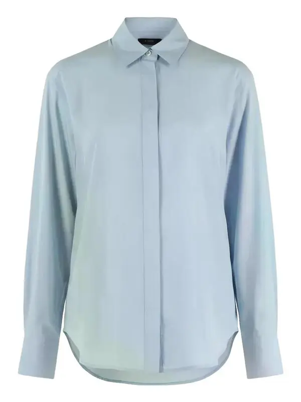 Pinko Gathered Shirt - Blue