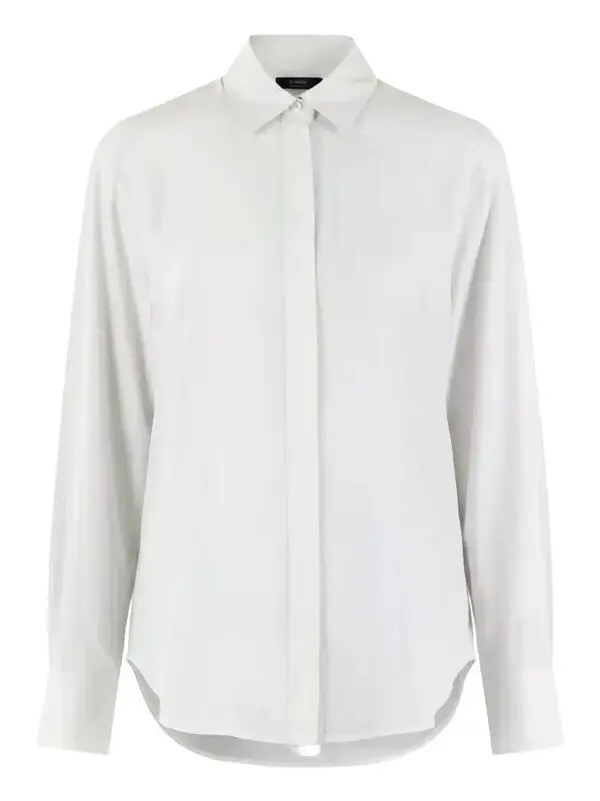 Pinko Gathered Shirt - White
