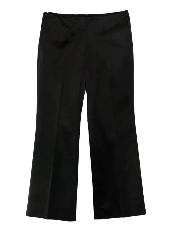 TOTEME Kick Flare Trousers - Black