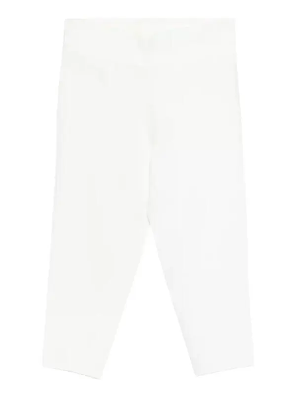 TOTEME Capri Knit Leggings - White