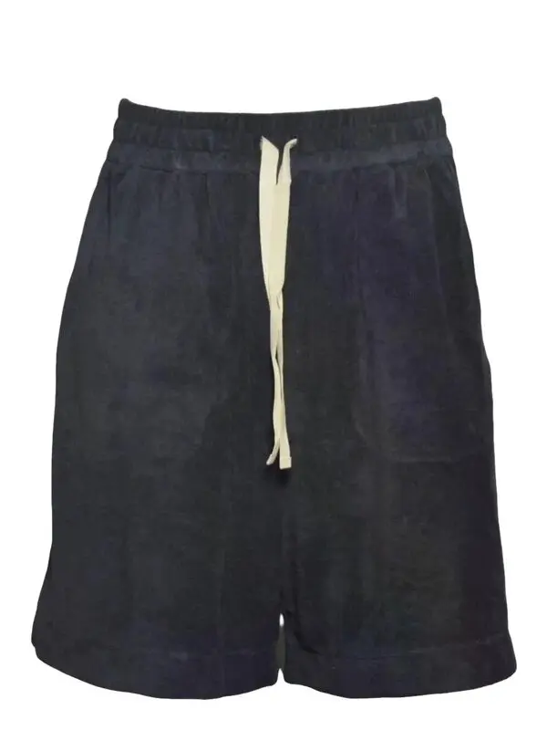 JIL SANDER Drawstring-waist Track Shorts - Blue