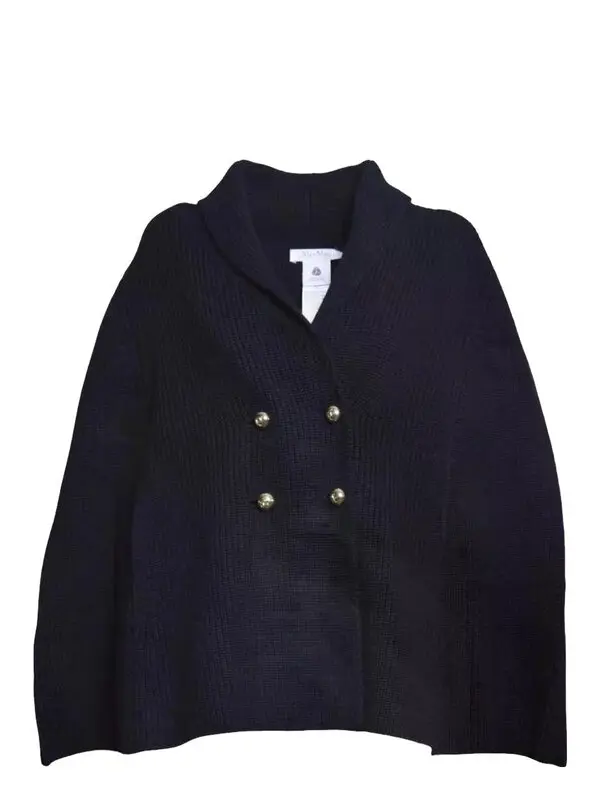 Max Mara Buttoned Cardigan - Blue
