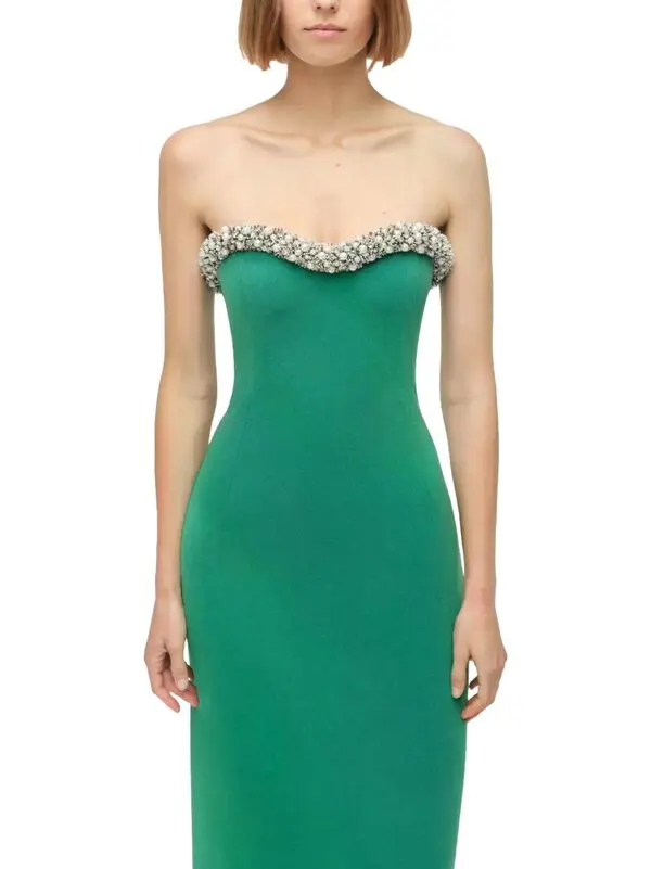 Simkhai Riona Bustier Gown - Green