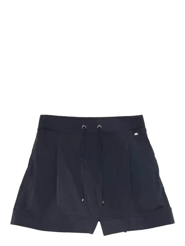 Herno Drawstring Waistband Shorts - Blue