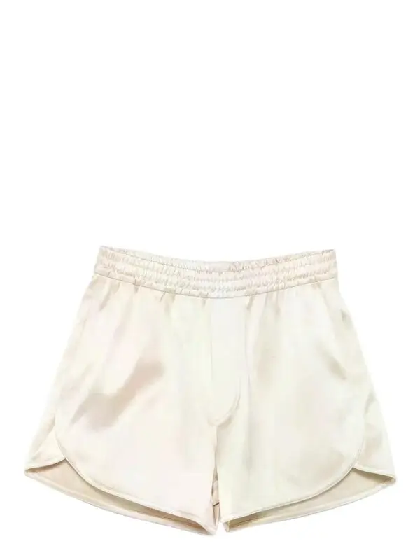Nanushka Bermuda Style Shorts - Neutrals