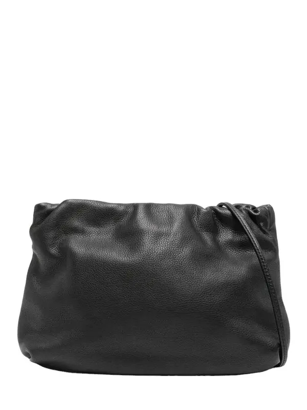 THE ROW Mini Tasche Leather Clutch - Black