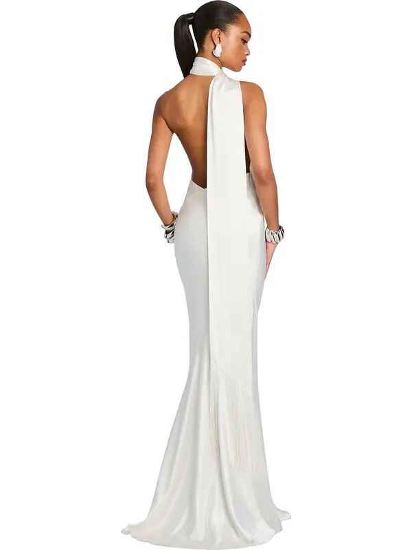 Retrofete Kelsa Maxi Dress - Ivory