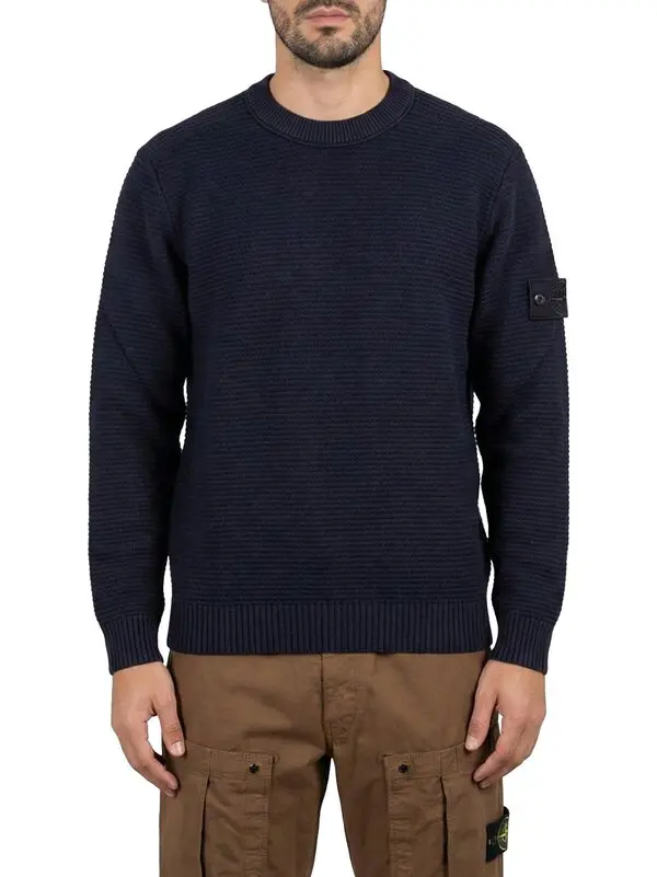 Stone Island Pullover Sweater - Blue