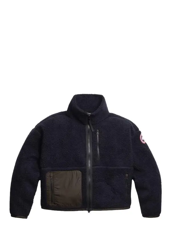Canada Goose Simcoe Zip Up Fleece Sweater - Black