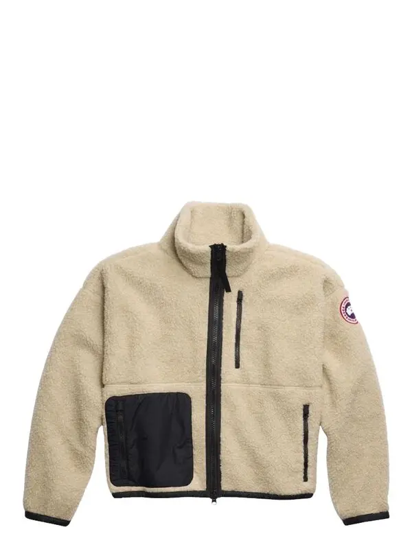 Canada Goose Simcoe Zip Up Fleece Sweater - Light Tan