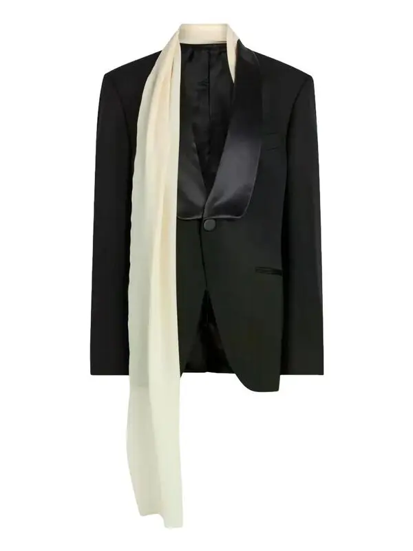 ARMARIUM Rania Single-breasted Blazer - Black