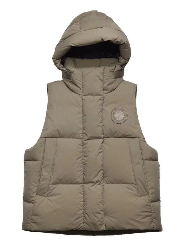 Canada Goose Junction Puffer Vest Tonal Label - Taupegrey