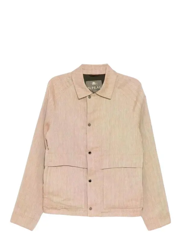 N.peal Raglan Herringbone Jacket - Neutrals