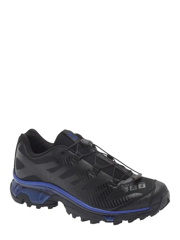 SALOMON Xt-4 Recon Trail Sneaker - Black/black/bluing