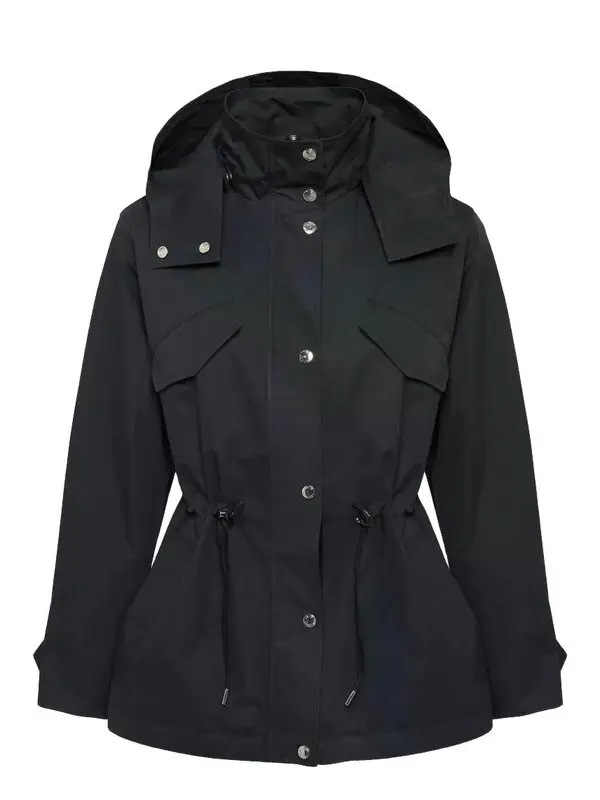 YVES SALOMON Hooded Parka - Blue