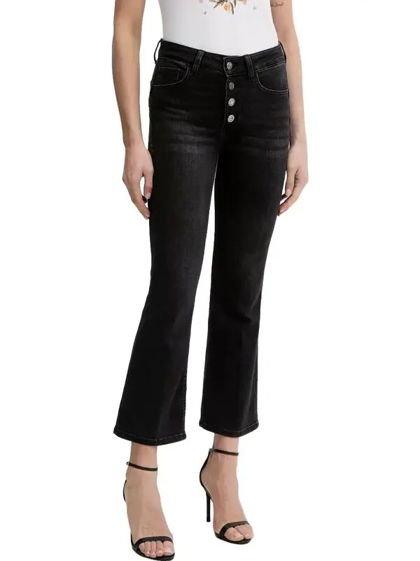 Liu Jo High-rise Bootcut Jeans - Black