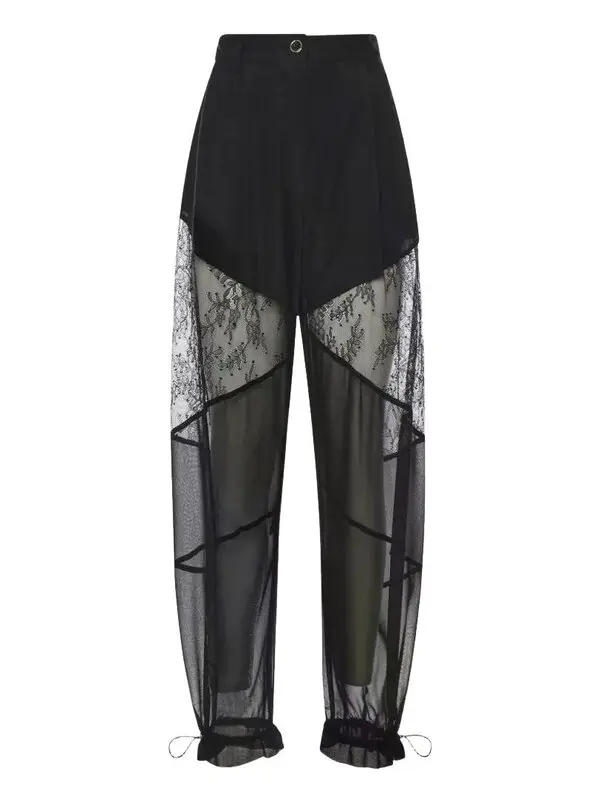 Pinko Tapered Trousers - Black