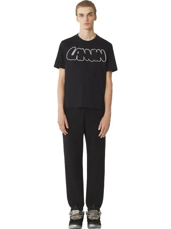 LANVIN Modern Curb T-shirt - Black