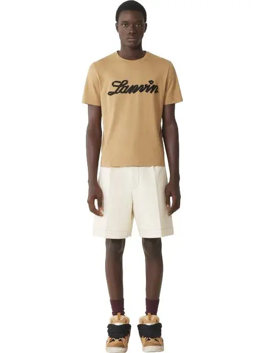 LANVIN Ribbon T-shirt - Camel