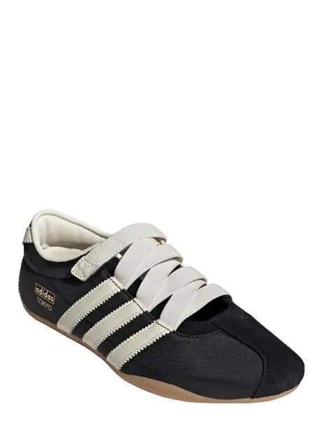 Adidas Tokyo Lightstrike Sneaker - Black/cream White/gold