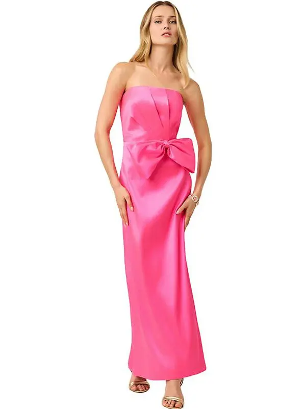 Lilly Pulitzer® Tiernan Strapless Maxi Dress - Cherry Blossom Pink
