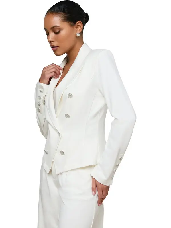 L'Agence Emerson Ponte Blazer - Ivory