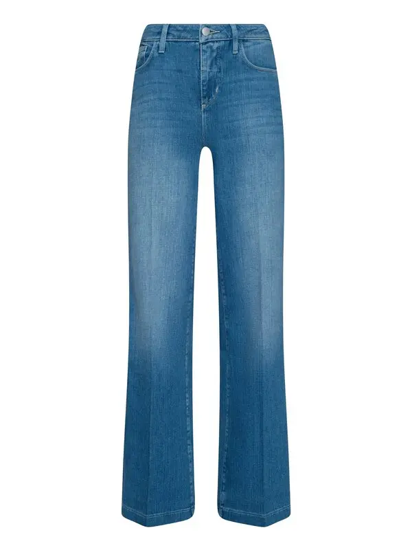 L'Agence Clayton Wide-leg Jean - Getty