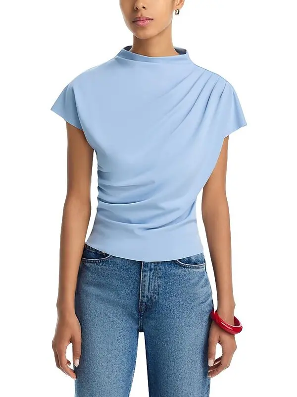 Line & Dot Lennon Top - Baby Blue