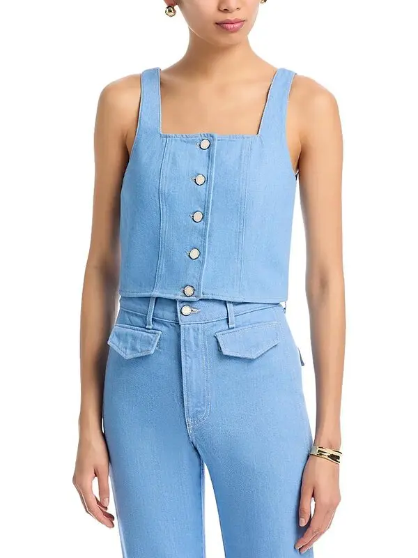 Veronica Beard Spensley Vest - Bayside