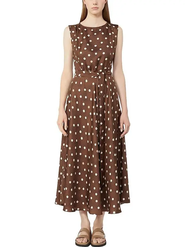 Max Mara Smmmartina Dress - Brown