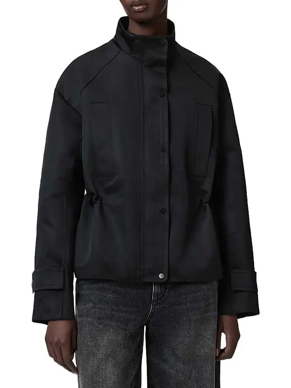 ALLSAINTS Luellah Oversized Jacket - Black