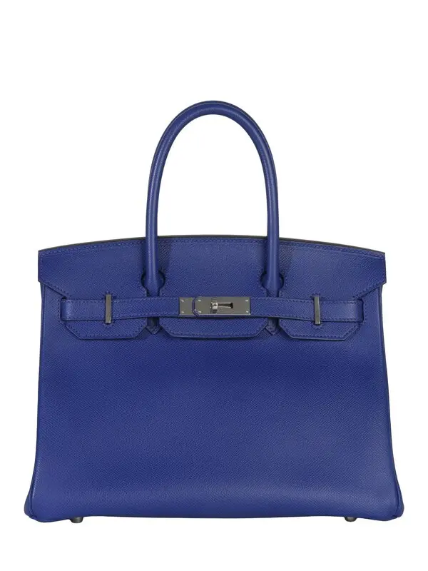 Hermès Birkin 30 Phw - Blue