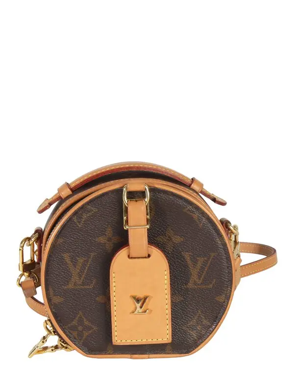 LOUIS VUITTON Monogram Canvas Boite Chapeau - Brown
