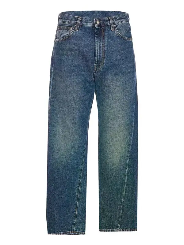 TOTEME Five-pocket Jeans With Twisted Seam - Blue