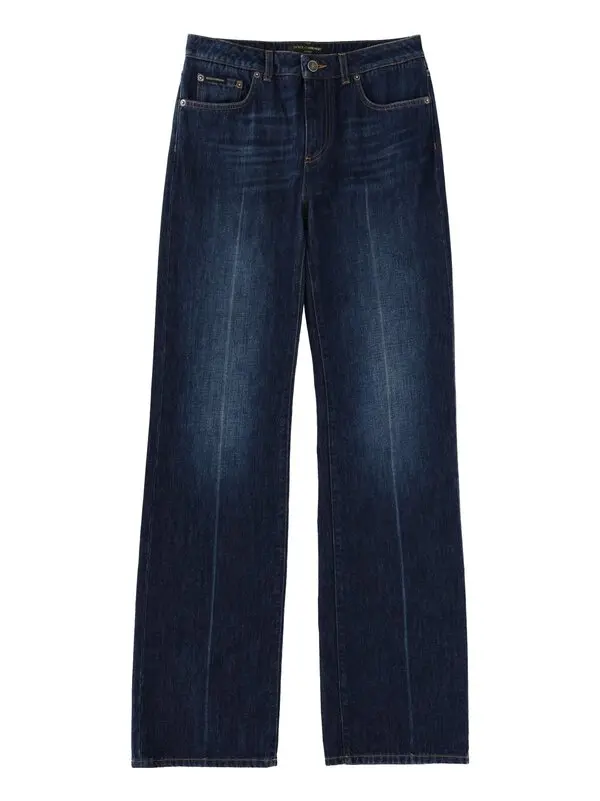 Dolce & Gabbana Low-rise Jeans - Blue