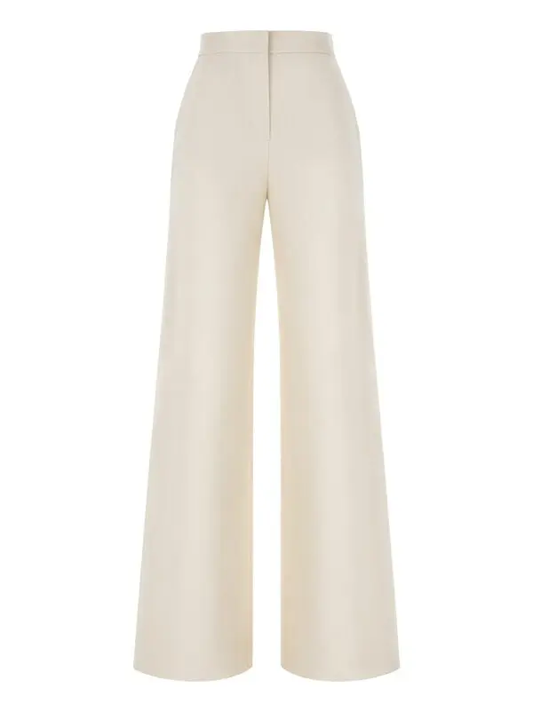 Max Mara Snapper Pants - Ivory