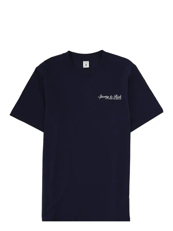 SPORTY & RICH T-shirt "syracuse - Blue