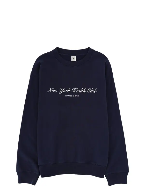 SPORTY & RICH Sweatshirt - Blue