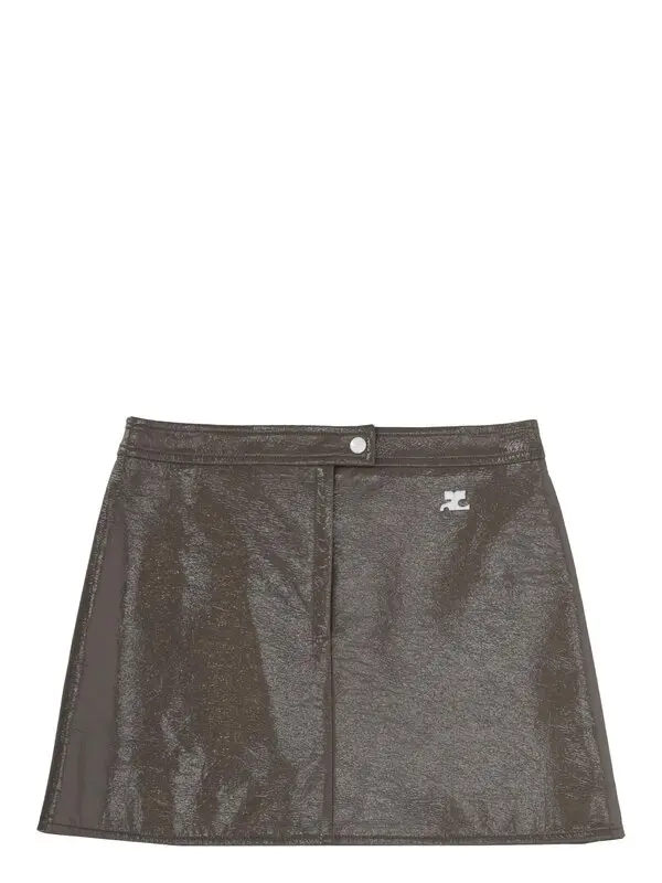 COURREGES Miniskirt Reedition - Brown