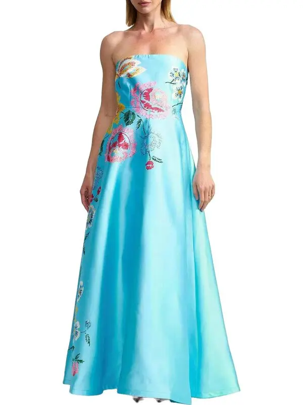 ASTON STUDIO Audrey Maxi Dress - Blue