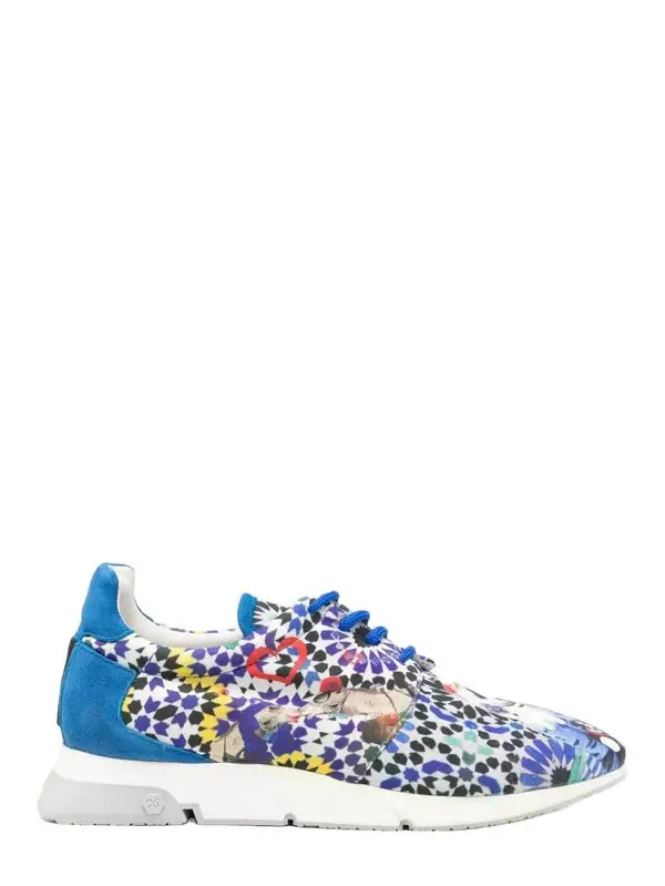 The Artistylist Printed Sneakers - Blue