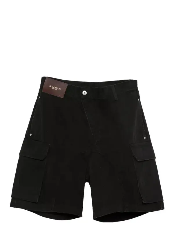 JW Anderson Cargo-pocket Shorts - Black