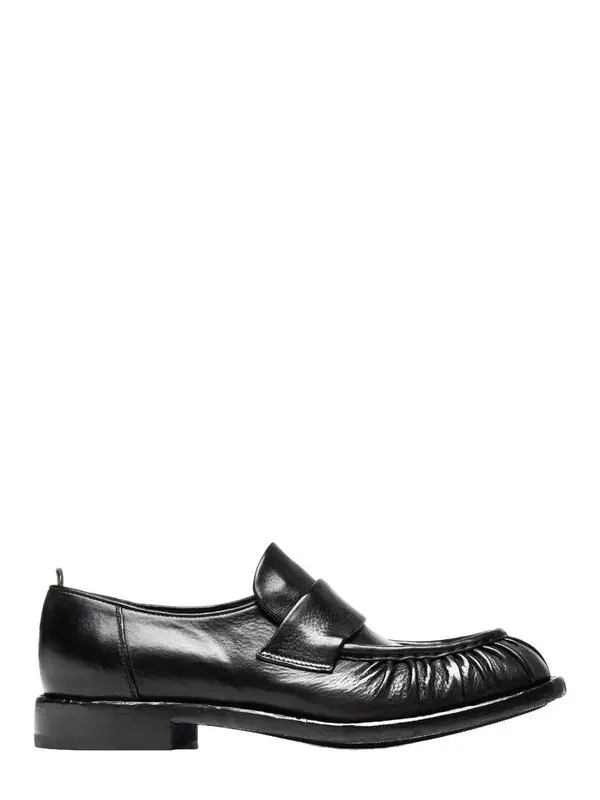 Officine Creative Rugged 009 Loafers - Black