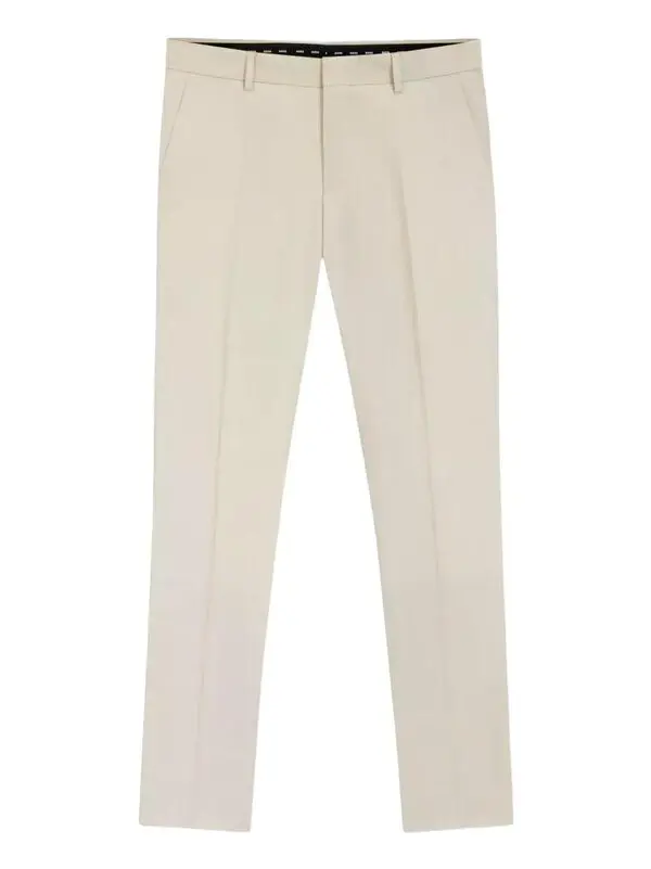 BOSS Straight-leg Trousers - Neutrals