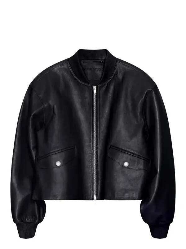 STAND STUDIO Zip Pockets Jacket - Black