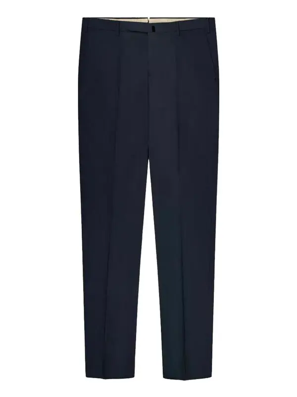 Incotex Poplin Trousers - Blue