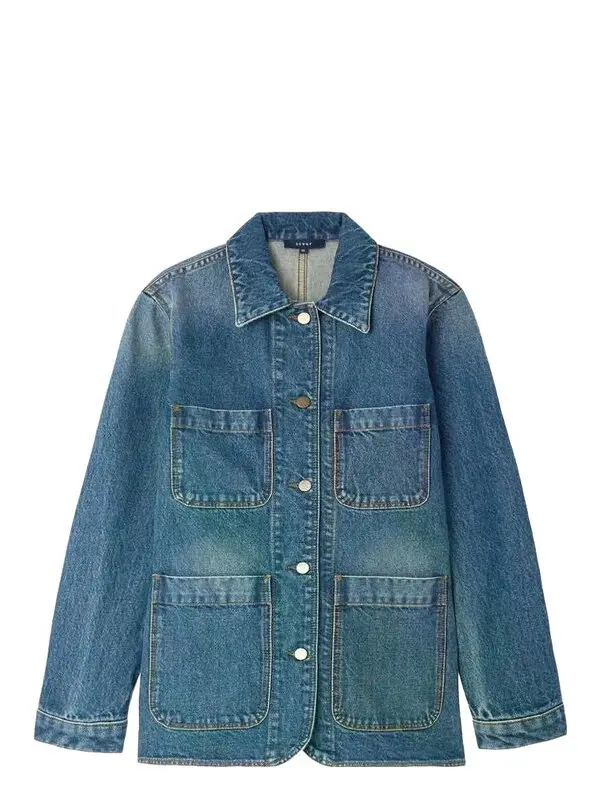 Soeur Garry Denim Jacket - Blue